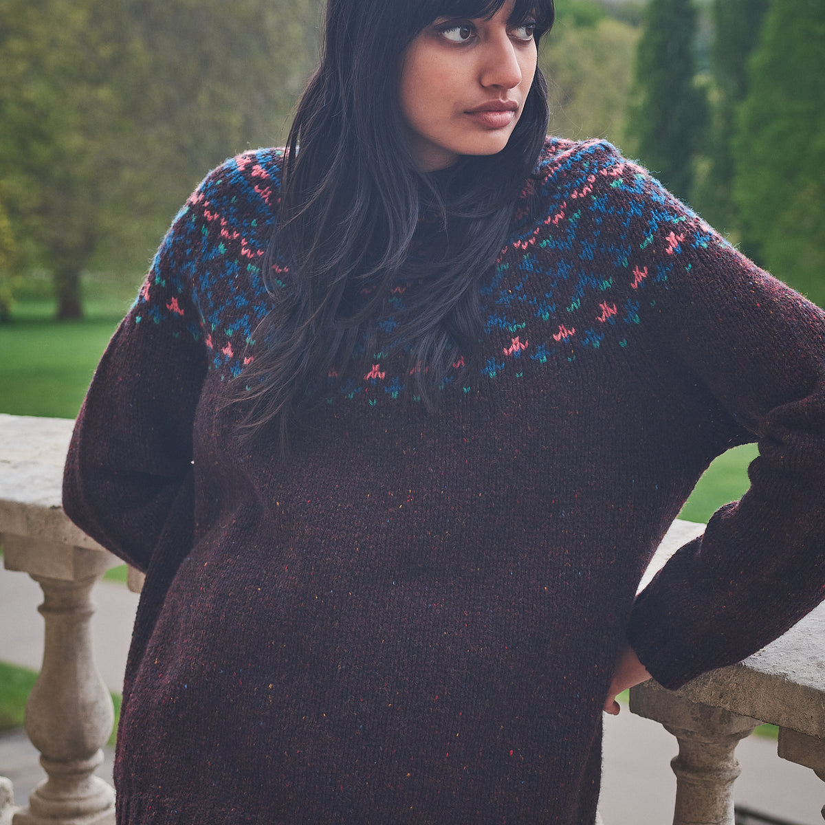 Lowie Boyfriend Fair Isle Jumper